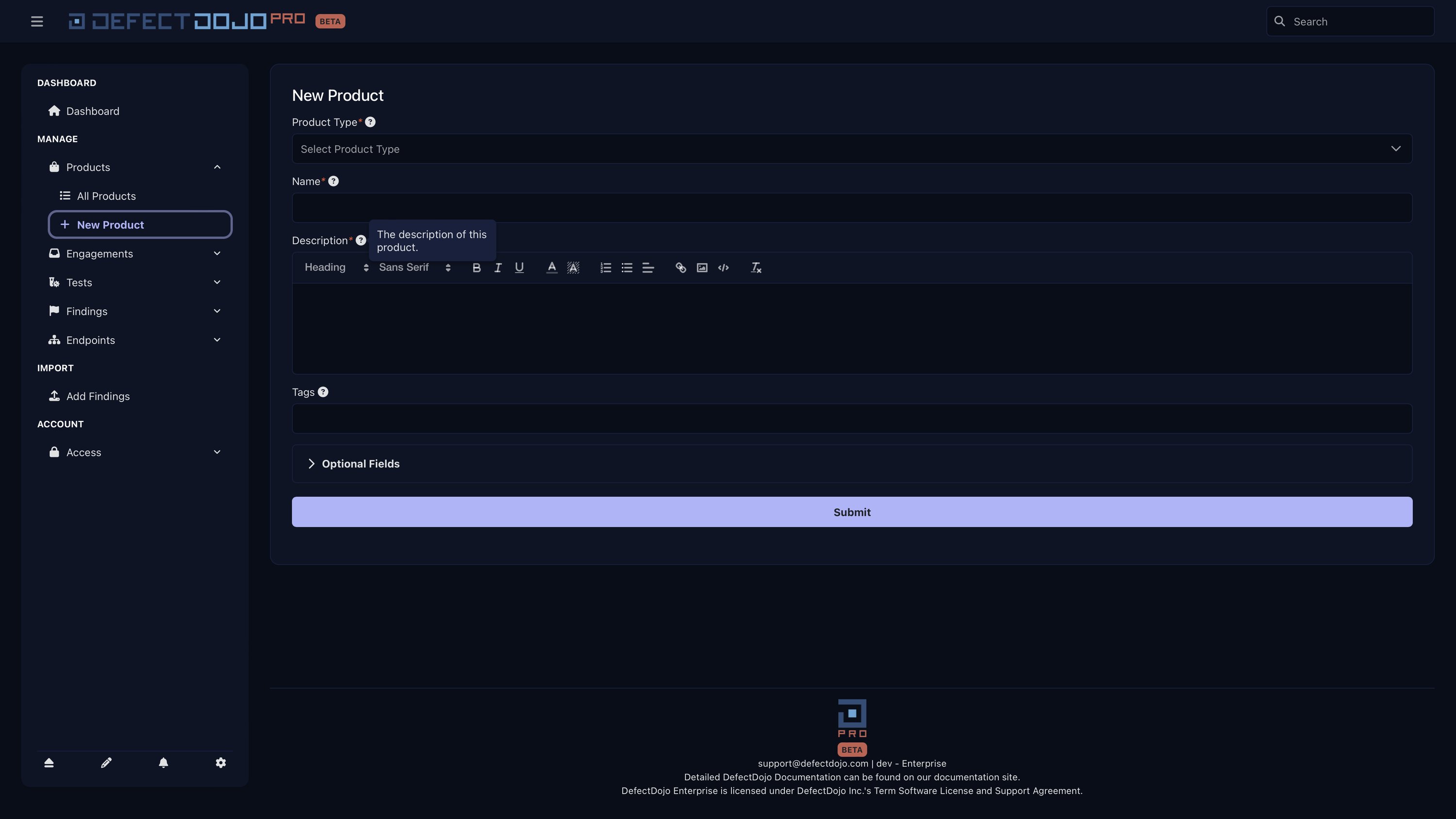 Platform - DefectDojo