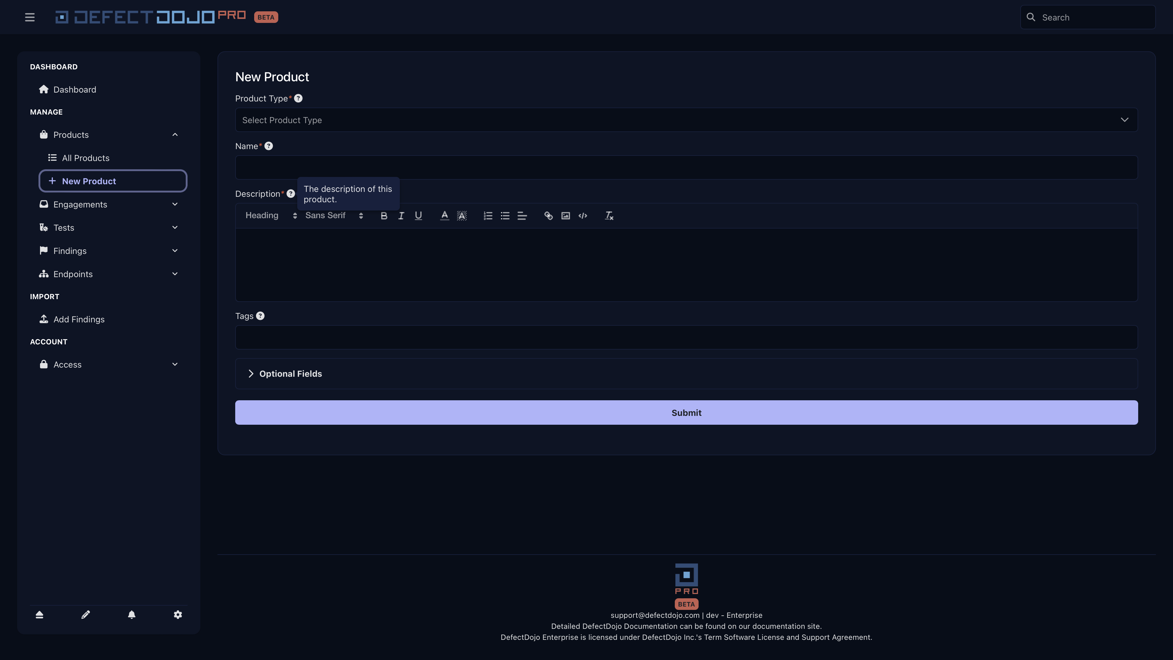 Platform - DefectDojo