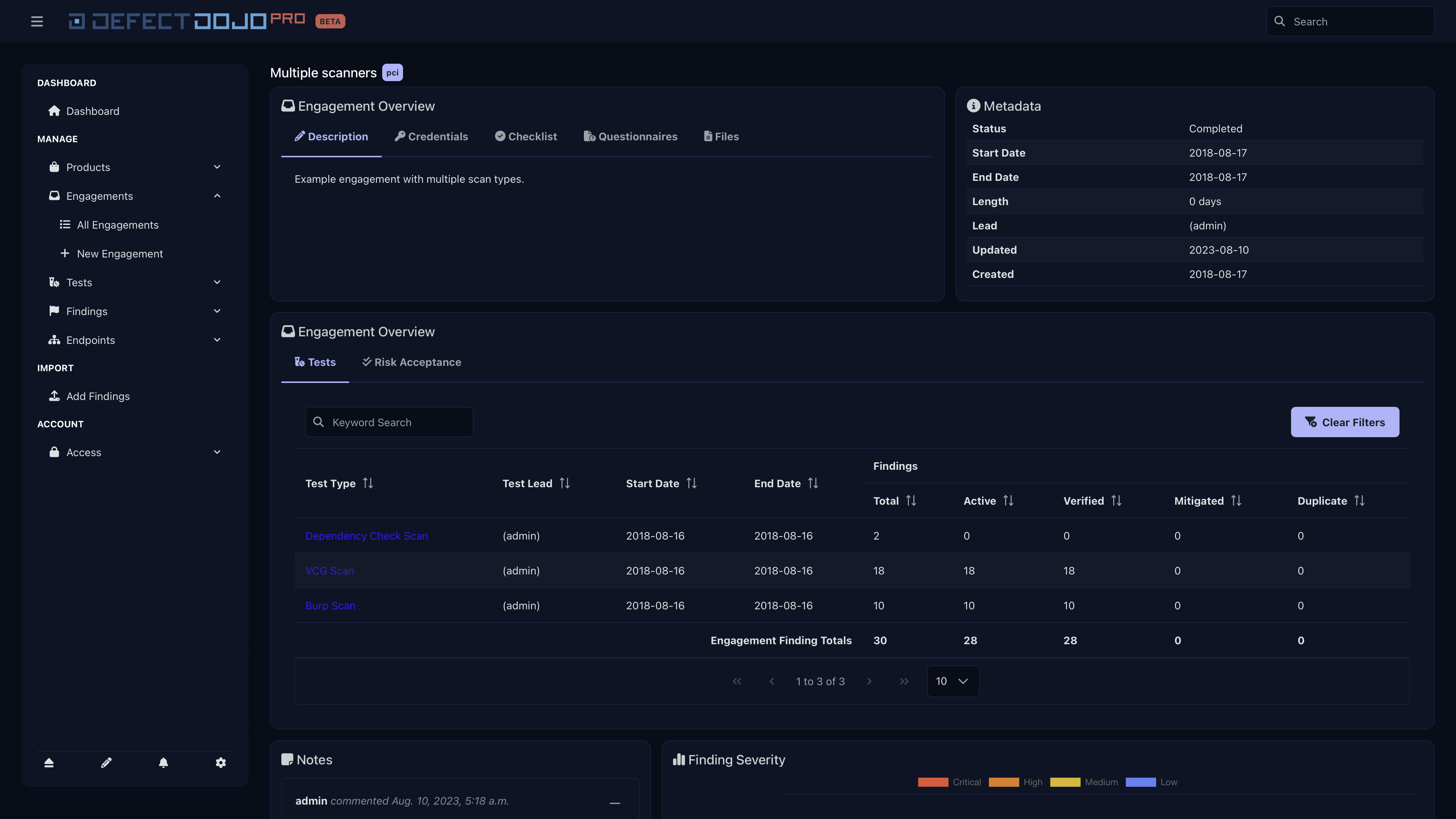 Platform - DefectDojo