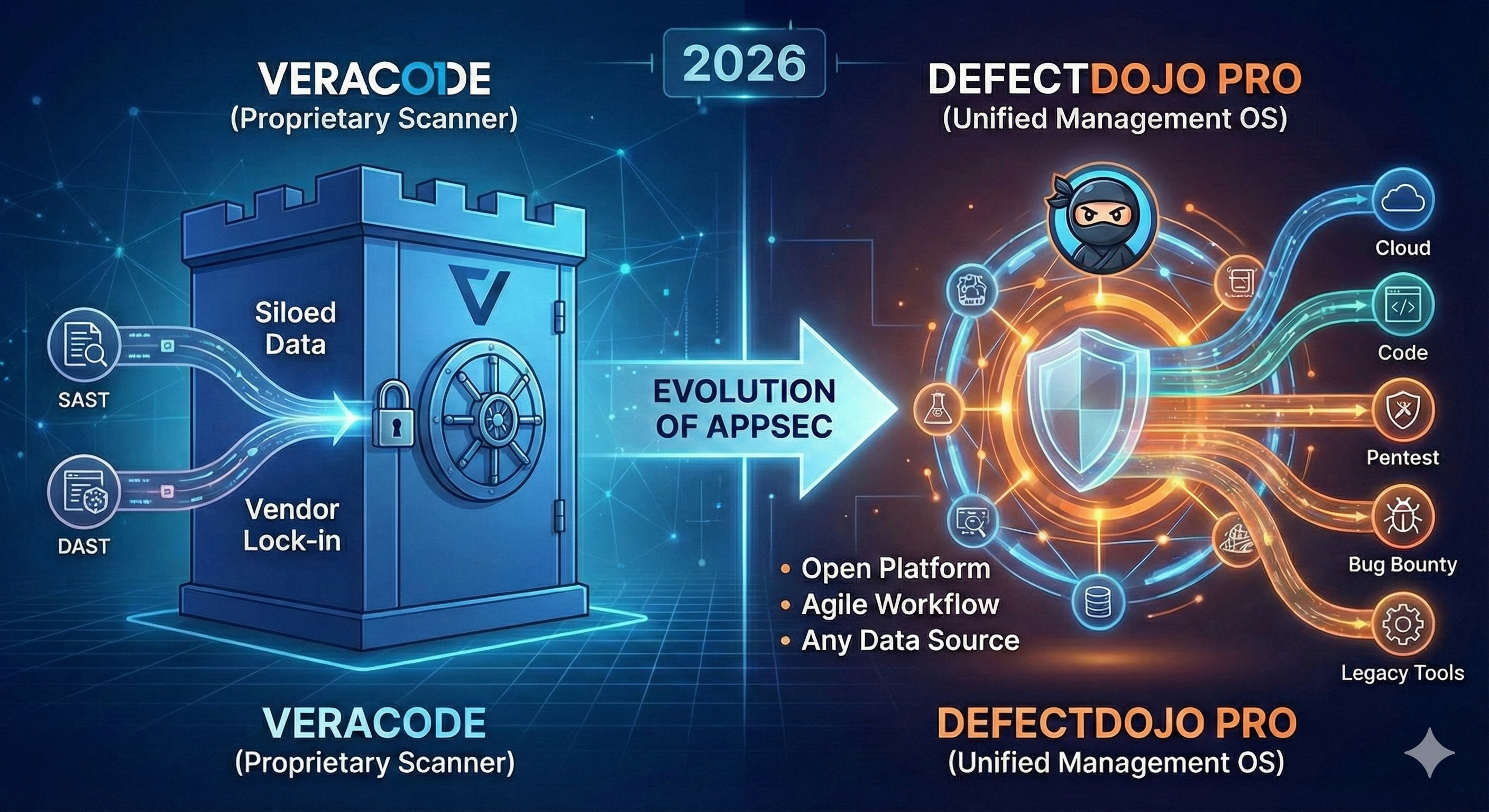 DefectDojo Pro vs Veracode in 2026: The Open UVM vs. The AppSec Walled ...
